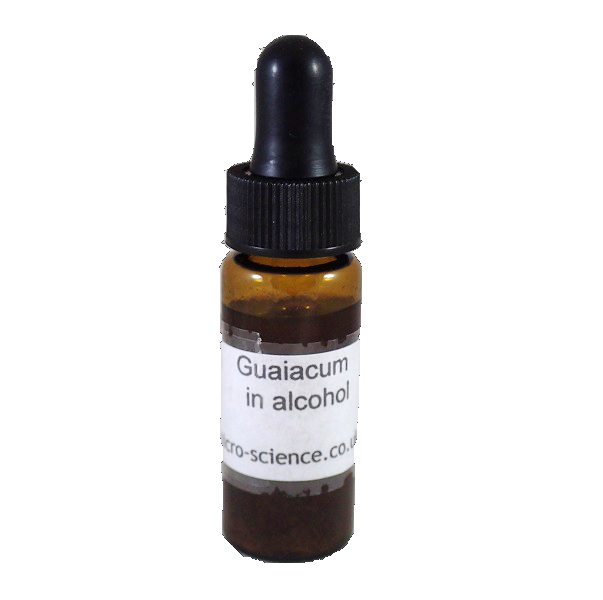 Guaiacum resin in alcohol (10mL)