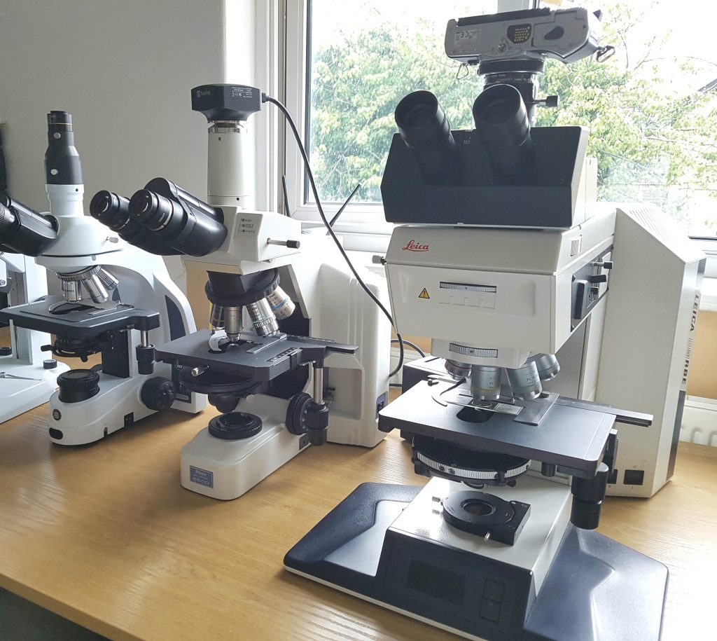Microscope servicing